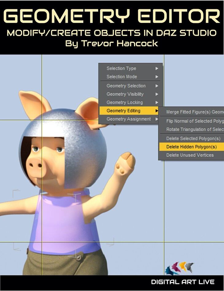 How To Use the DAZ Studio Geometry Editor - Render-State
